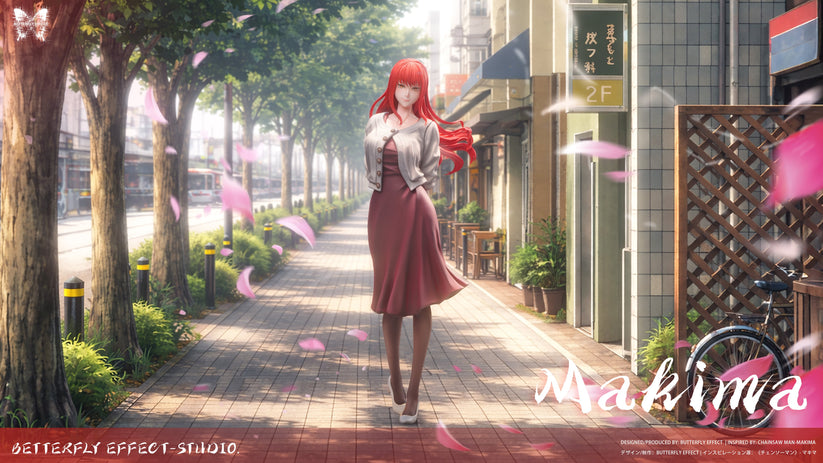 Estatuilla Chainsaw Man | Reze & Makima | Butterfly Effect Studio | Ti ...